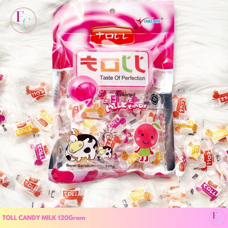 Jual Toll milk candy permen susu buah 120g | Shopee Indonesia