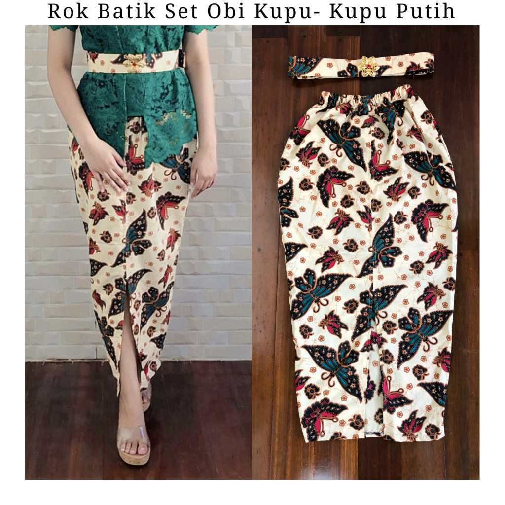 Jual Rok Jadi Batik Set Selendang Obi | Shopee Indonesia