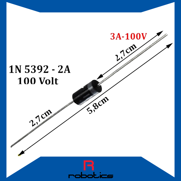 Jual Dioda Diode Rectrifier DIP IN5392 1N5392 1N IN 5392 2A 100V ...
