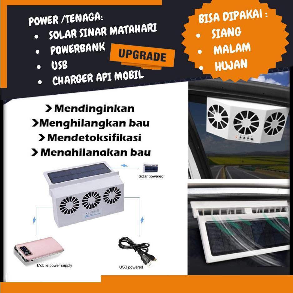 Jual Solar Powered Fan Cooler Kipas Angin Exhaust Tenaga Surya Untuk ...