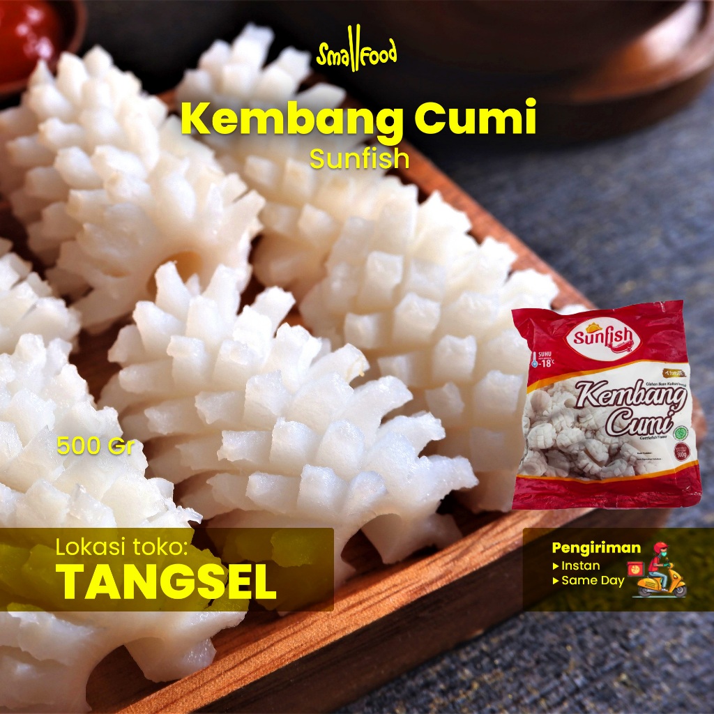 Jual Sunfish Kembang Cumi 500gr / Cumi Flower / Smallfood Frozen Food ...