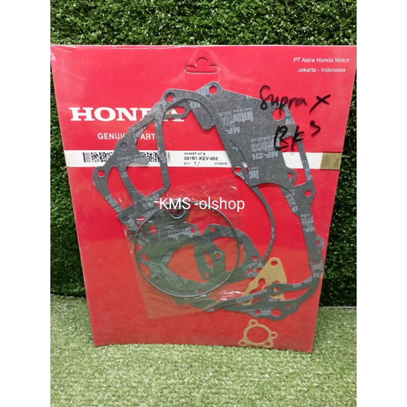 Jual paking full set bagian (B) Honda Supra x lama/grand Ori AHM (061B1-KEV-002) | Shopee Indonesia