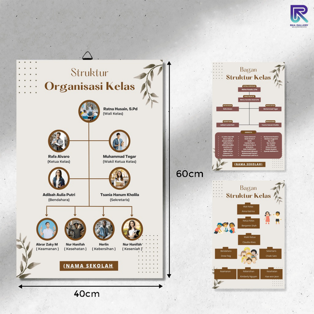 Jual RHA GALLERY Hiasan Dinding Struktur Organisasi Bisa Edit Pajangan ... Jual RHA GALLERY Hiasan Dinding Struktur Organisasi Bisa Edit Pajangan ...