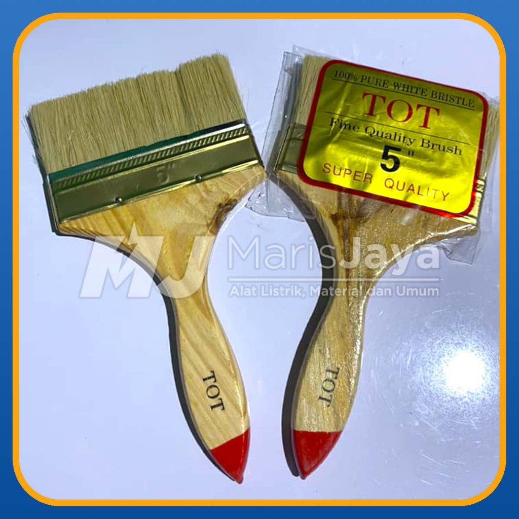 Jual Kuas/ Koas Cat Serbaguna (Ukuran 1"/ 1,5"/ 2"/ 2,5"/ 3"/ 4"/ 5 ...