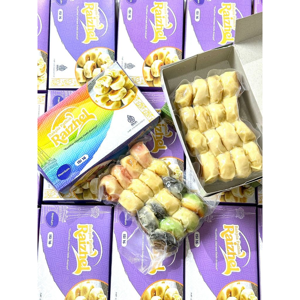 Jual HARGA SATUAN BAKPIA BASAH RAIZHEL ISI 16/BOX | Shopee Indonesia