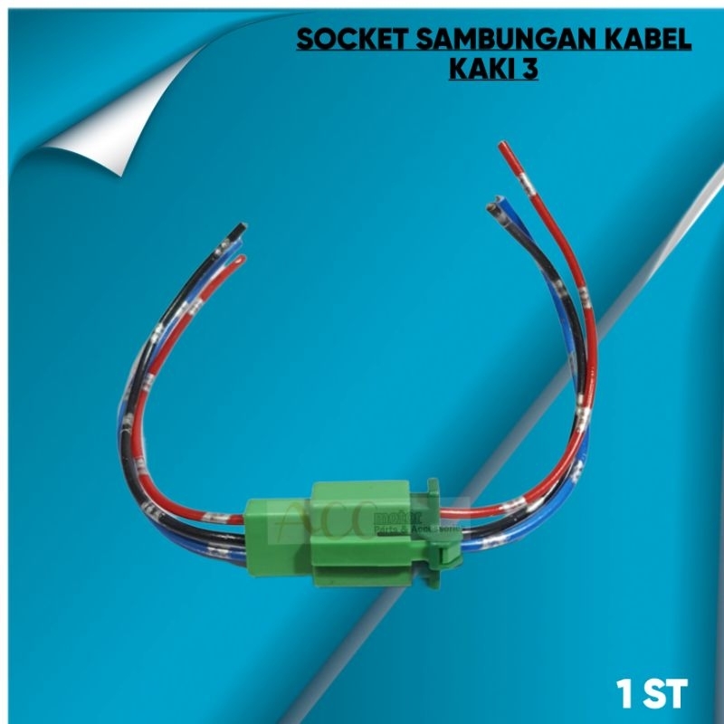 Jual SOCKET SONGKET SAMBUNGAN KABEL SET KAKI-3 | Shopee Indonesia