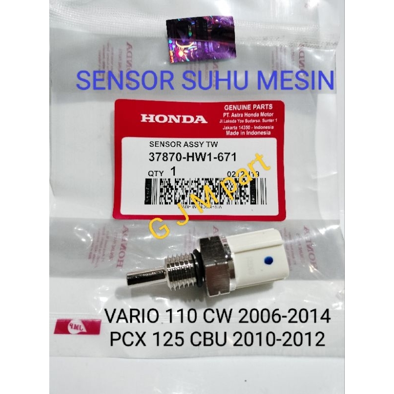 Jual SENSOR SUHU SENSOR EOT ECT T OIL THERMOSTAT HONDA VARIO 110 CW PCX ...