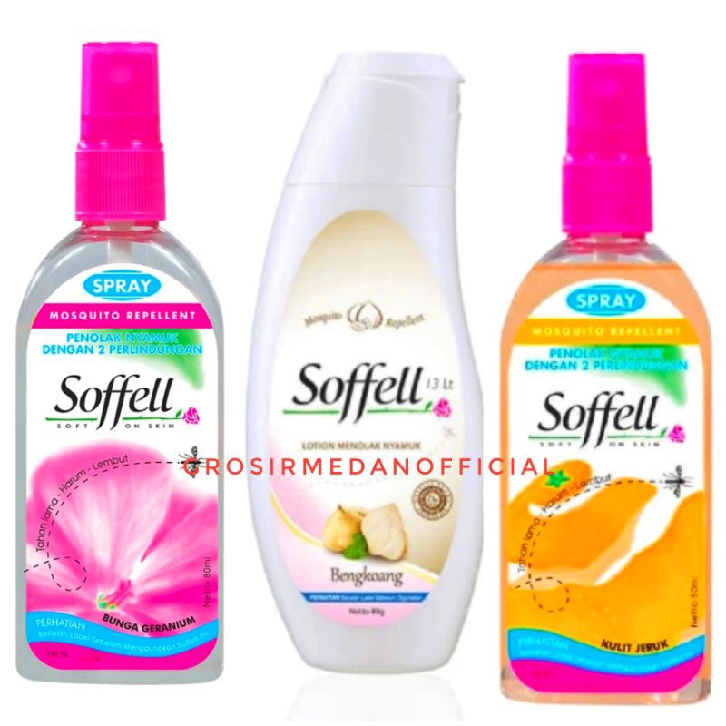 Jual SOFFELL SPRAY ANTI NYAMUK - SOFEL LOTION BENGKOANG | Shopee Indonesia