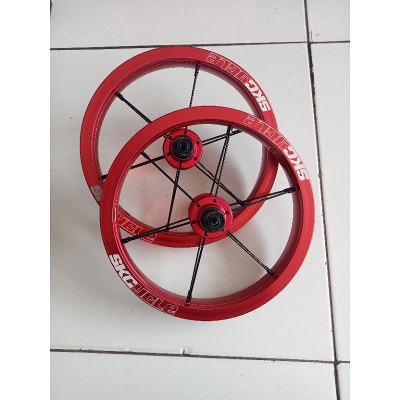 Jual velg pushbike velg balance bike wheelset pushbike wheel set ...