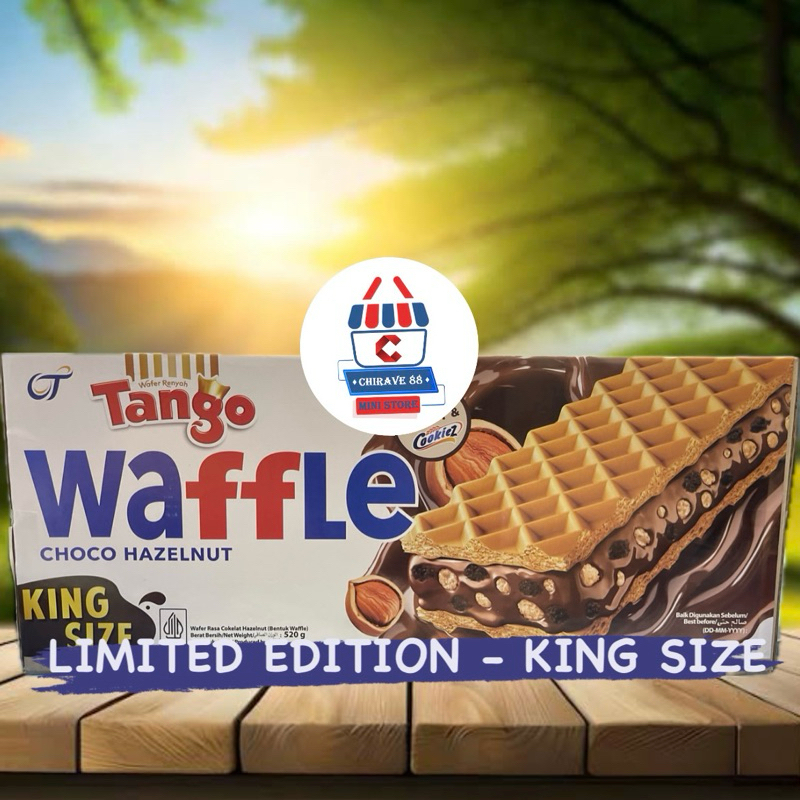 Jual [LIMITED EDITION] Tango Waffle King Size Choco Hazelnut - Wafer ...