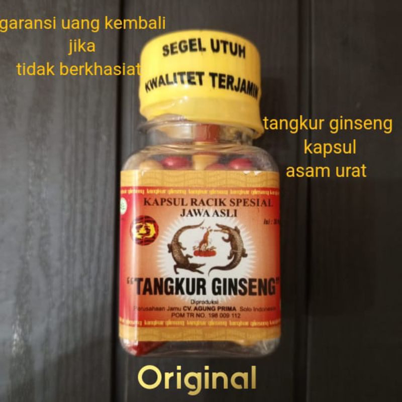 Jual p4yu jamu racik Jawa asli TANGKUR GINGSENG varian ASAM URAT ...