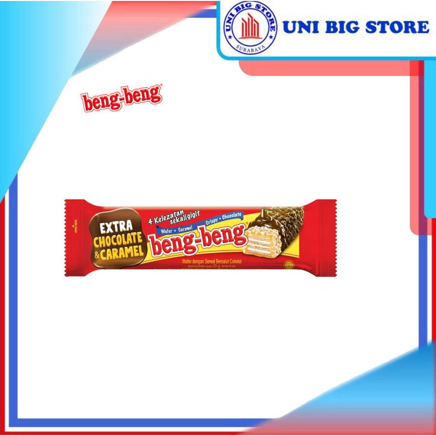 Jual Beng Beng Wafer Extra Chocolate Caramel 25 gr | Shopee Indonesia