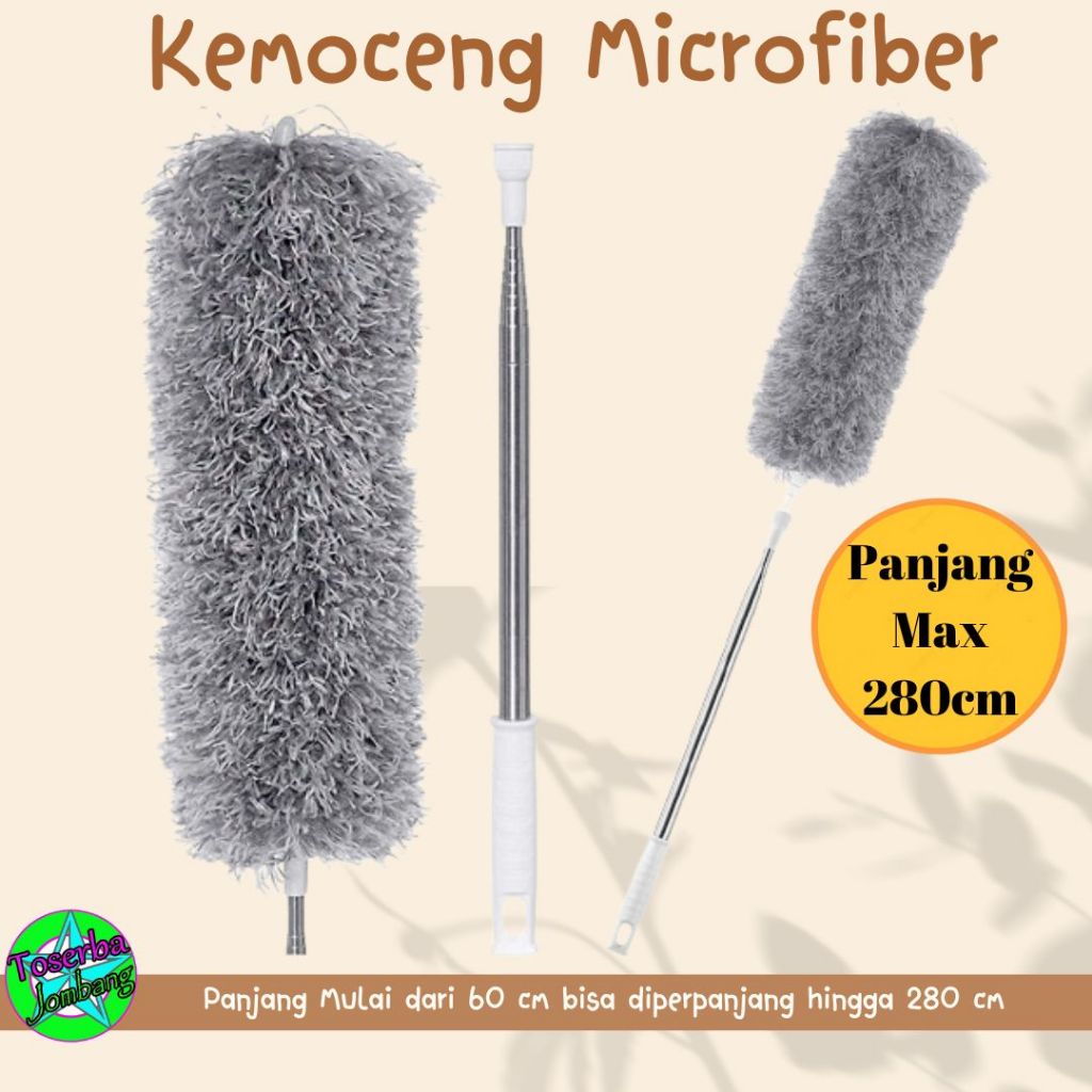 Jual Alat pembersih Plafon Langit Sapu/Sarang laba2 Debu-Kemoceng 280 ...