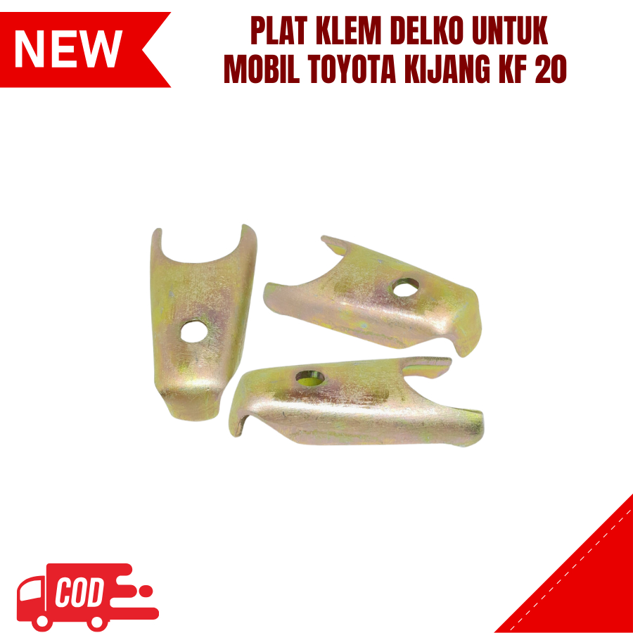 Jual Plat Klem Delko Toyota Kijang KF 20 Warna Kuning Pengapian Mobil ...