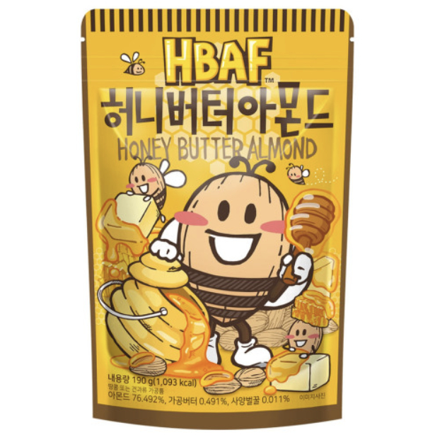 Jual HBAF TOM's FARM ORIGINAL Honey Butter Almond Korean 190g | Shopee Indonesia
