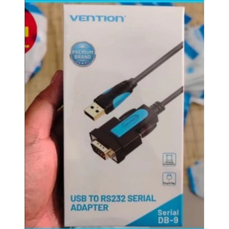 Jual Kabel Vention USB to RS232 DB9 Male Serial Converter VAS-C02 ...