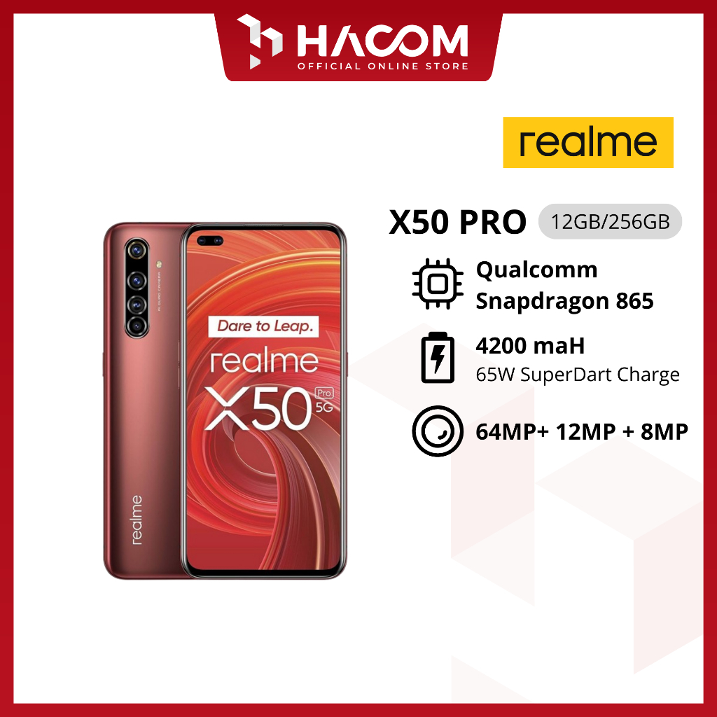 Jual REALME X50 PRO 5G 12GB/256GB GARANSI RESMI | Shopee Indonesia