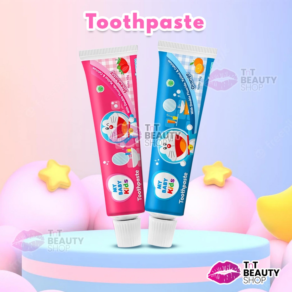 Jual My Baby Kids Toothpaste 45 gr - Strawberry - Orange | Pasta Gigi ...