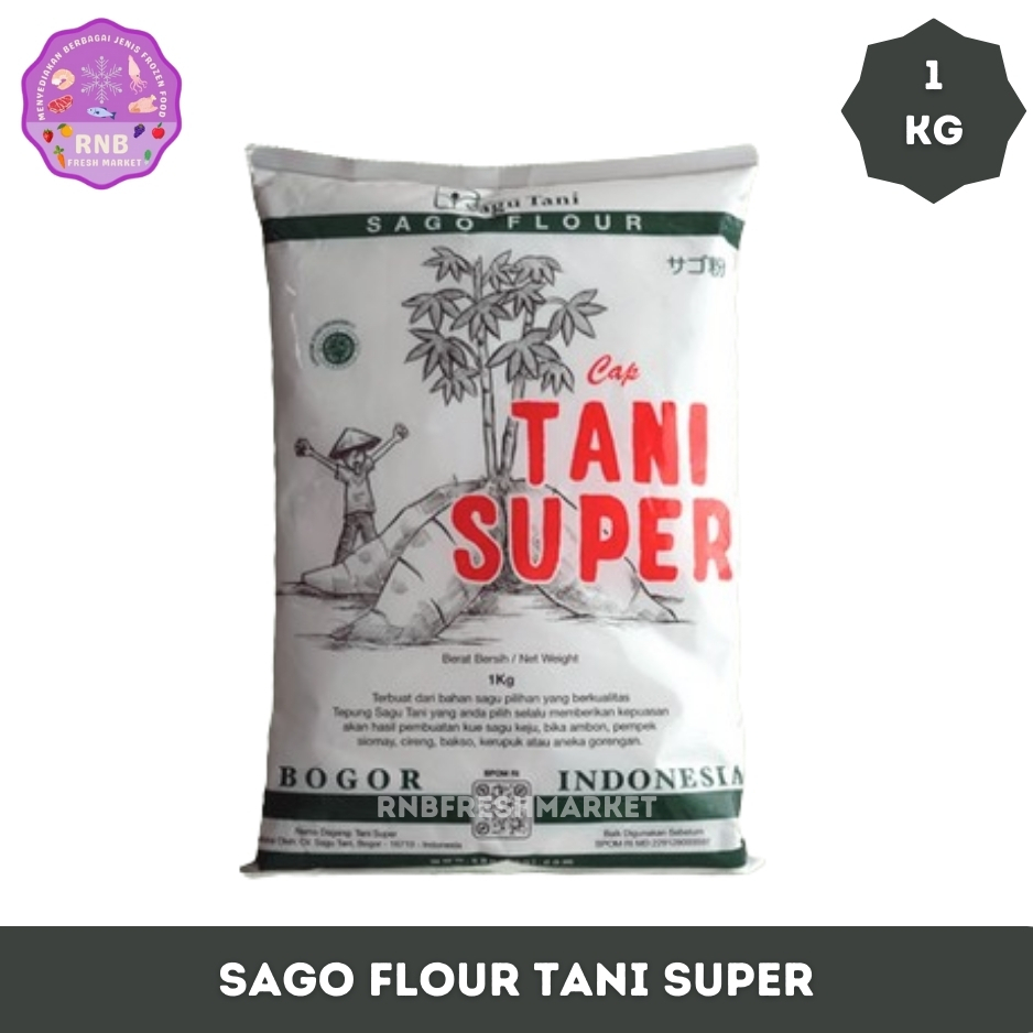 Jual Sago Flour Tani Super Netto 1 Kg | Shopee Indonesia