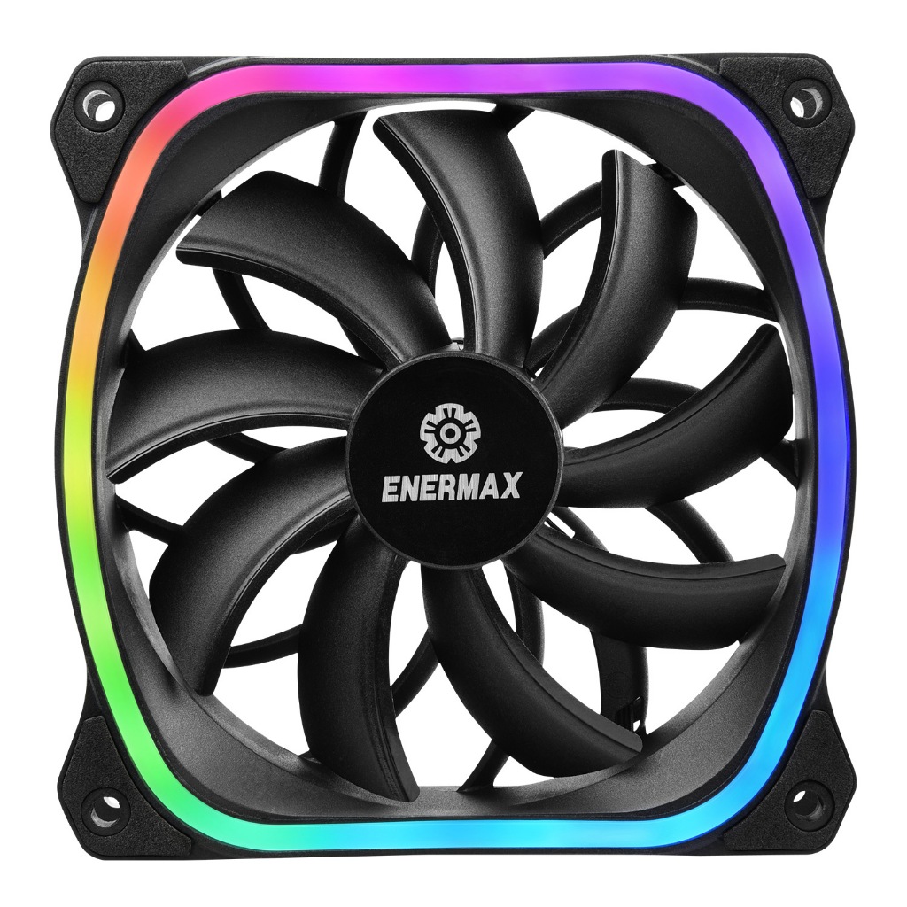 Jual ENERMAX SquA RGB 120mm ARGB PWM PC Case Fan | Shopee Indonesia