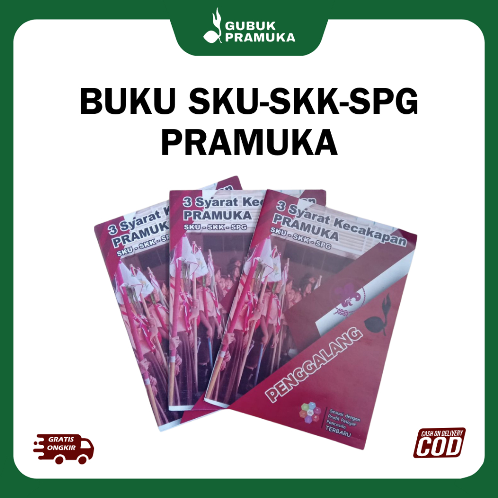 Jual Buku SKU-SKK-SPG Pramuka Buku 3 Syarat Kecakapan Pramuka Buku 3in1 Penggalang COD | Shopee ...