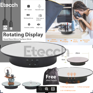 Jual Display Putar Action Figure Alas Putar Fotografi dan Video ...