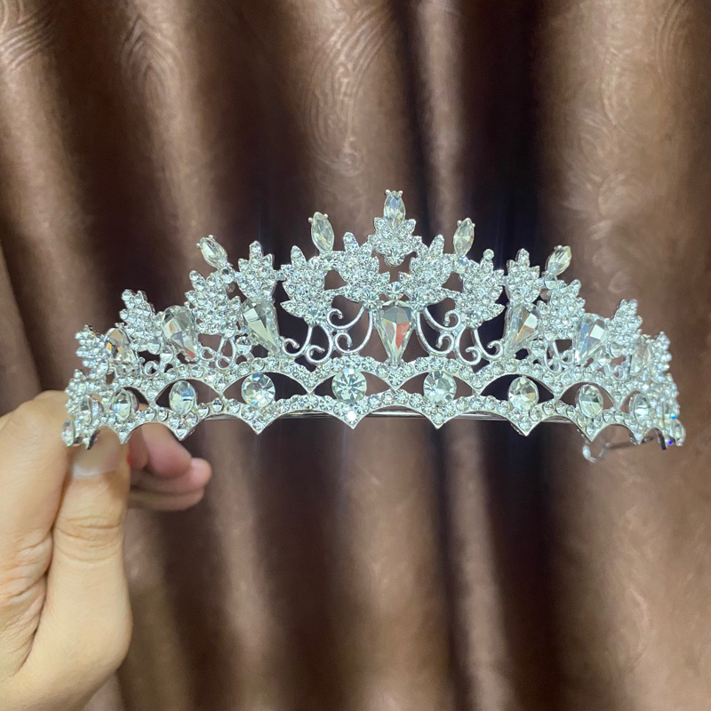 Jual Mahkota Wedding / Crown Wedding / Mahkota Korea Premium / Mahkota ...