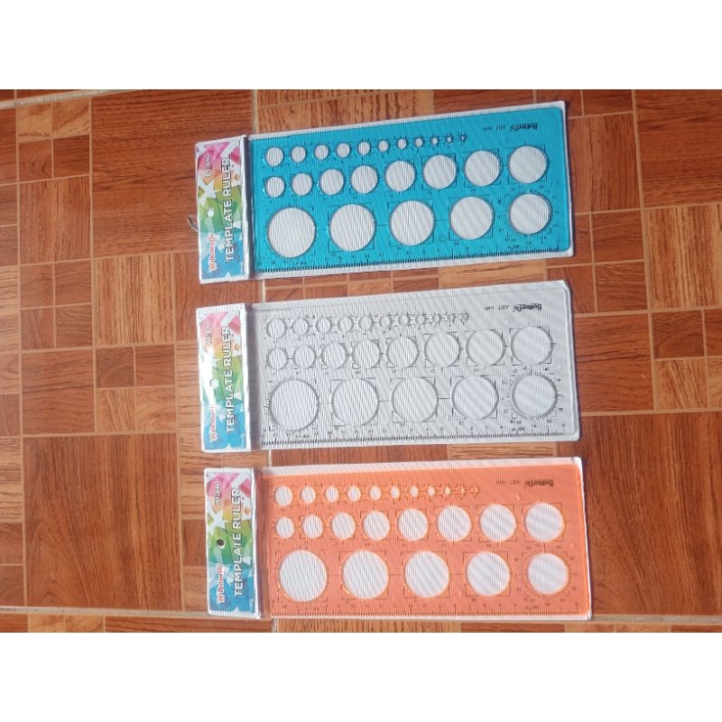 Jual Mal Penggaris Cetakan Bulat Panjang 21 cm | Shopee Indonesia