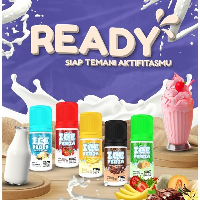Jual LIQUID ICEPEDIA MILKSHAKE 30ML 15MG BY ZNAKE DISTRIBUTION ICE ...