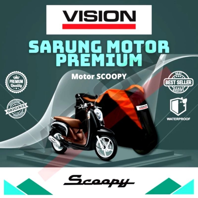 Jual Cover Motor Scoopy Sarung Motor Scoopy Cover Body Motor Fino ...