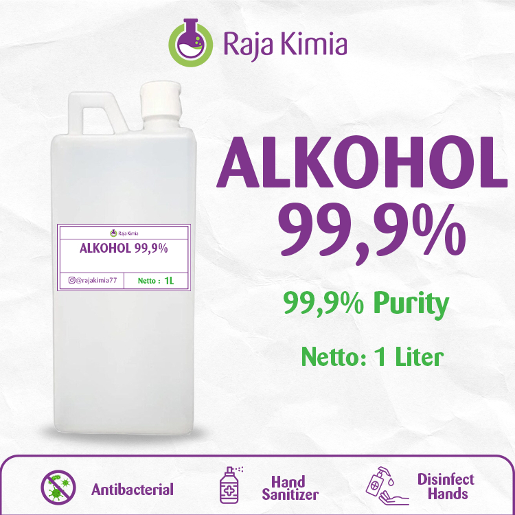 Jual ALKOHOL 99,9% / ISOPROPYL ALCOHOL (IPA) / ALKOHOL ANTISEPTIK ...