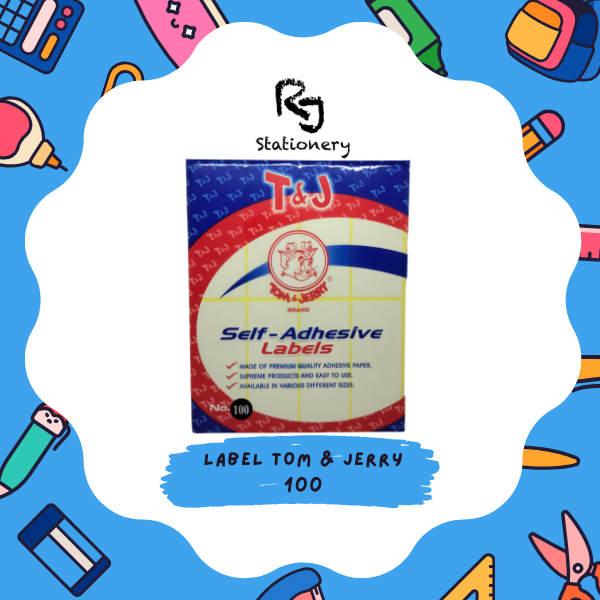 Jual Label Tom And Jerry / Label Nama / Stiker Label T&J/ Lebel T&J ...