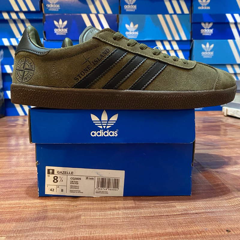 Jual SEPATU SNEAKERS PRIA ADIDAS STONE ISLAND ARMY | Shopee Indonesia