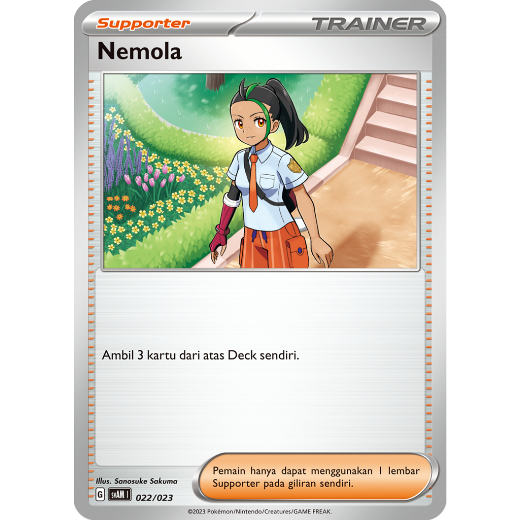 Jual Nemola RegG Kartu Pokemon Trainer TCG Bahasa Indonesia ( Gratis ...