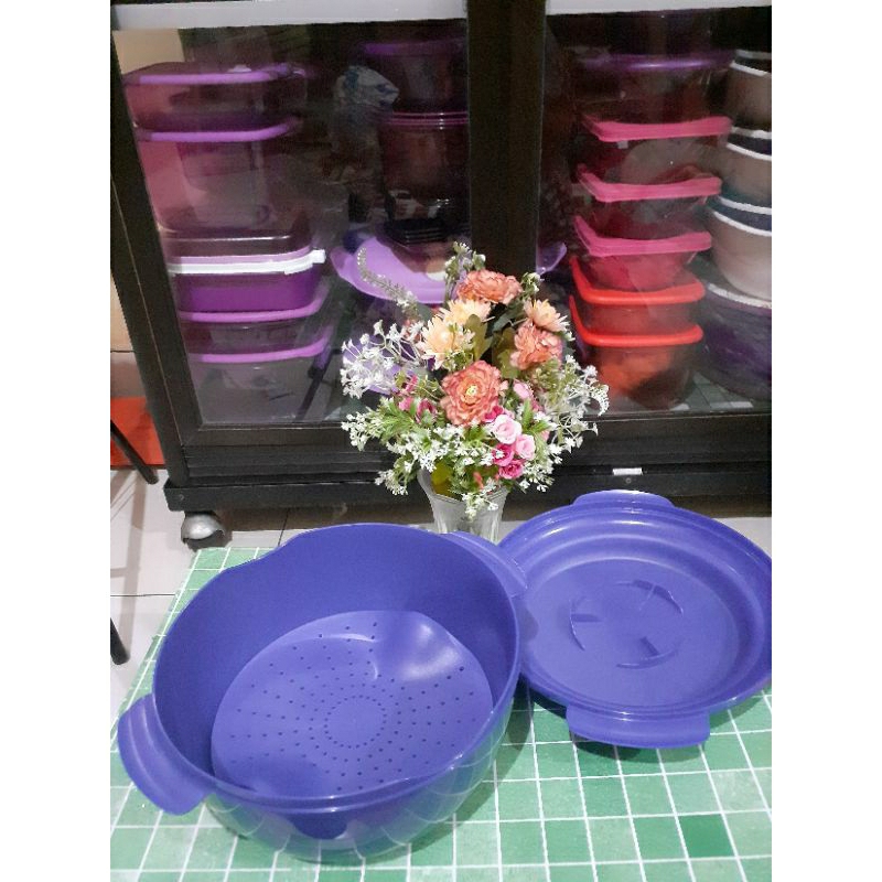 Jual Tupper Vaporeira 2L/Microwave Steamer Tupperware(1pcs) | Shopee ...