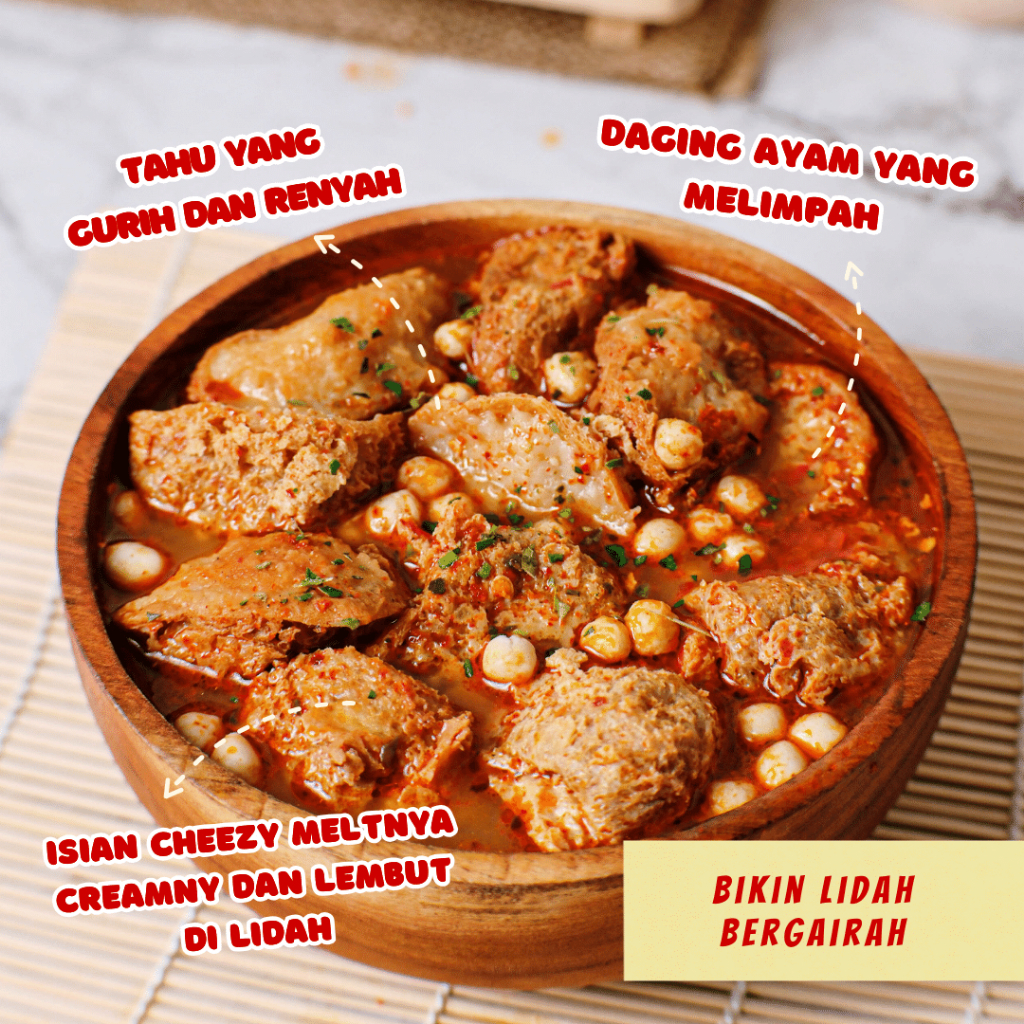 Jual Geli Food - Baso Cirawang Kuah Mercon Isi Jando (Tetelan sapi ...