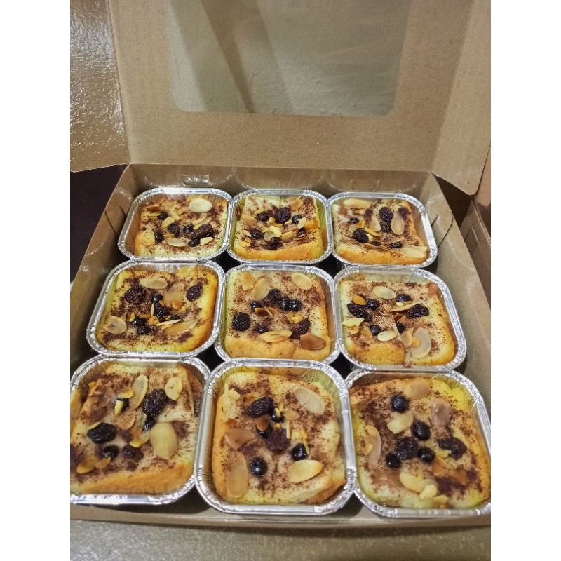 Jual Egis Bread Pudding/egis puding roti isi 9/ hampers ultah | Shopee ...