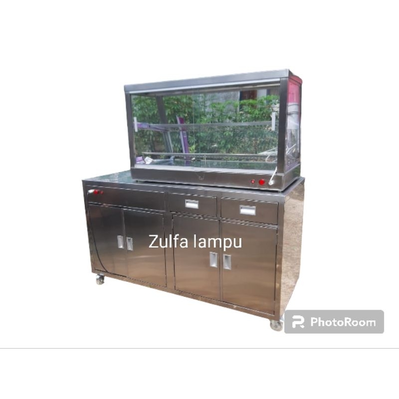 Jual meja neon box stainless | Shopee Indonesia