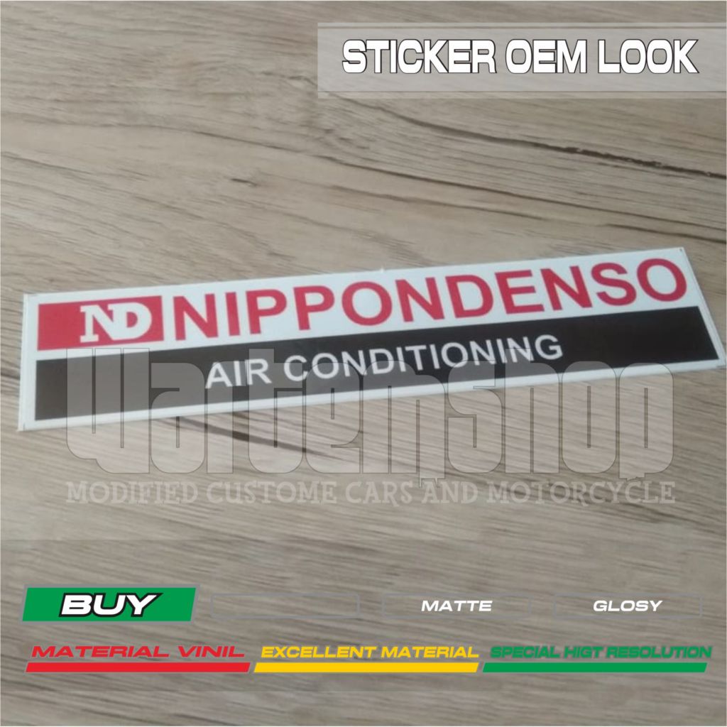 Jual STIKER NIPPON DENSO AIR CONDITIONING | Shopee Indonesia