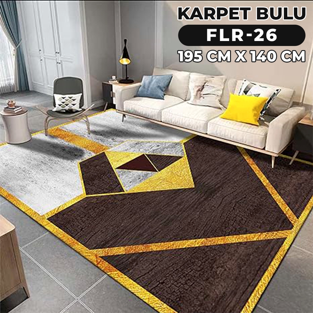 Jual Ai Home Karpet Bulu Rasfur Ukuran 140X195cm Karpet Lantai Bulu ...