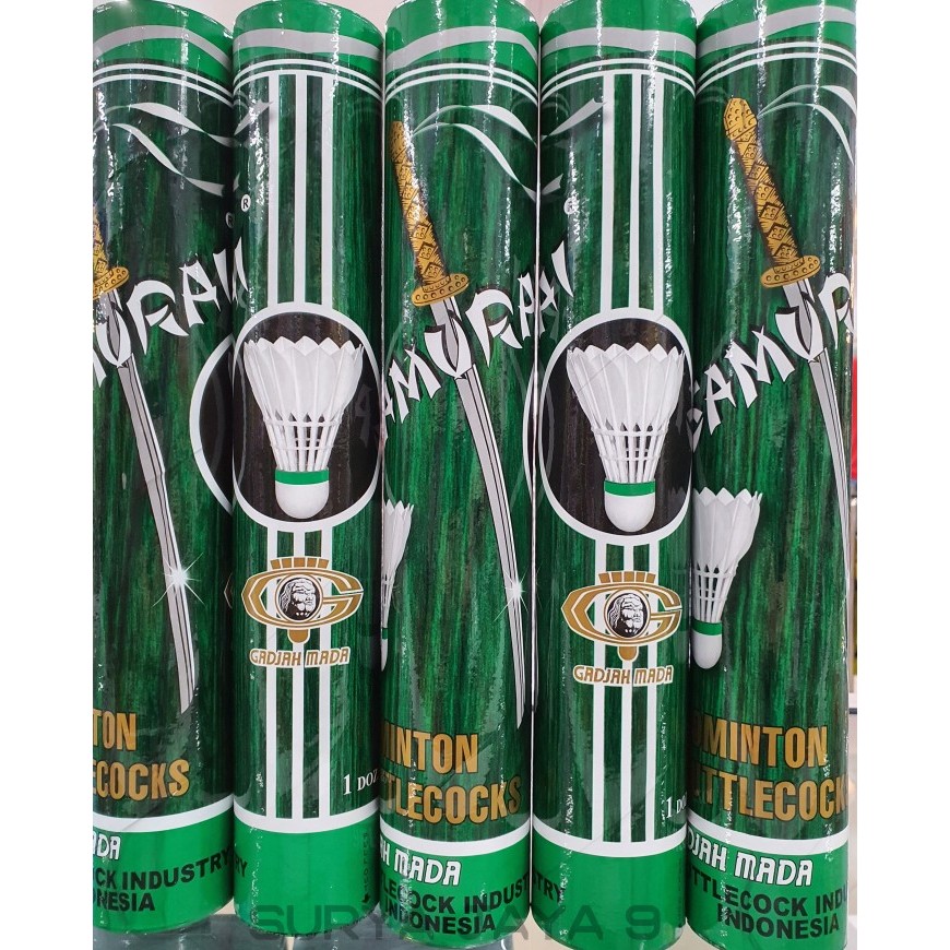 Jual Shuttlecock Samurai Hijau / Kok Badminton Samurai Hijau | Shopee ...