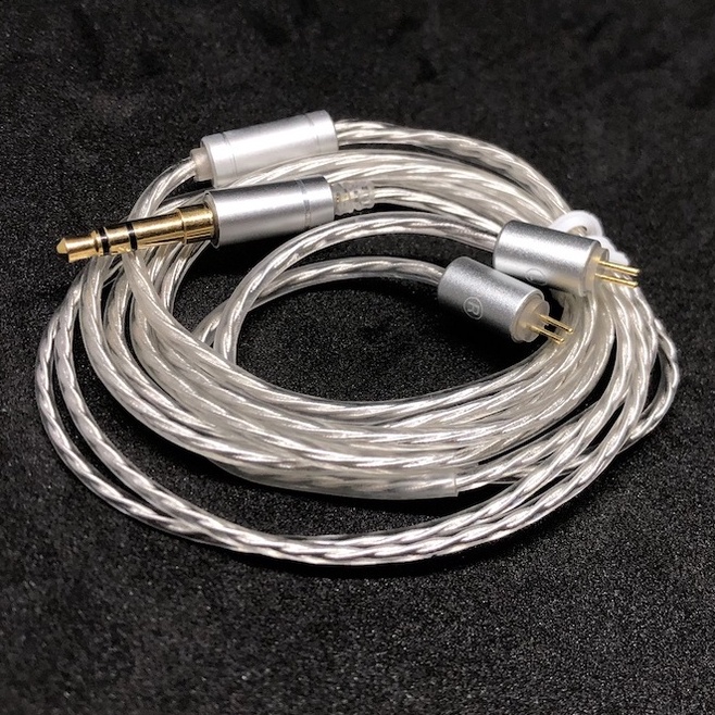Jual Dm Silver Plated 2 Pin 75 78mm TF1 Westone TFZ KZ Upgrade Cable ...