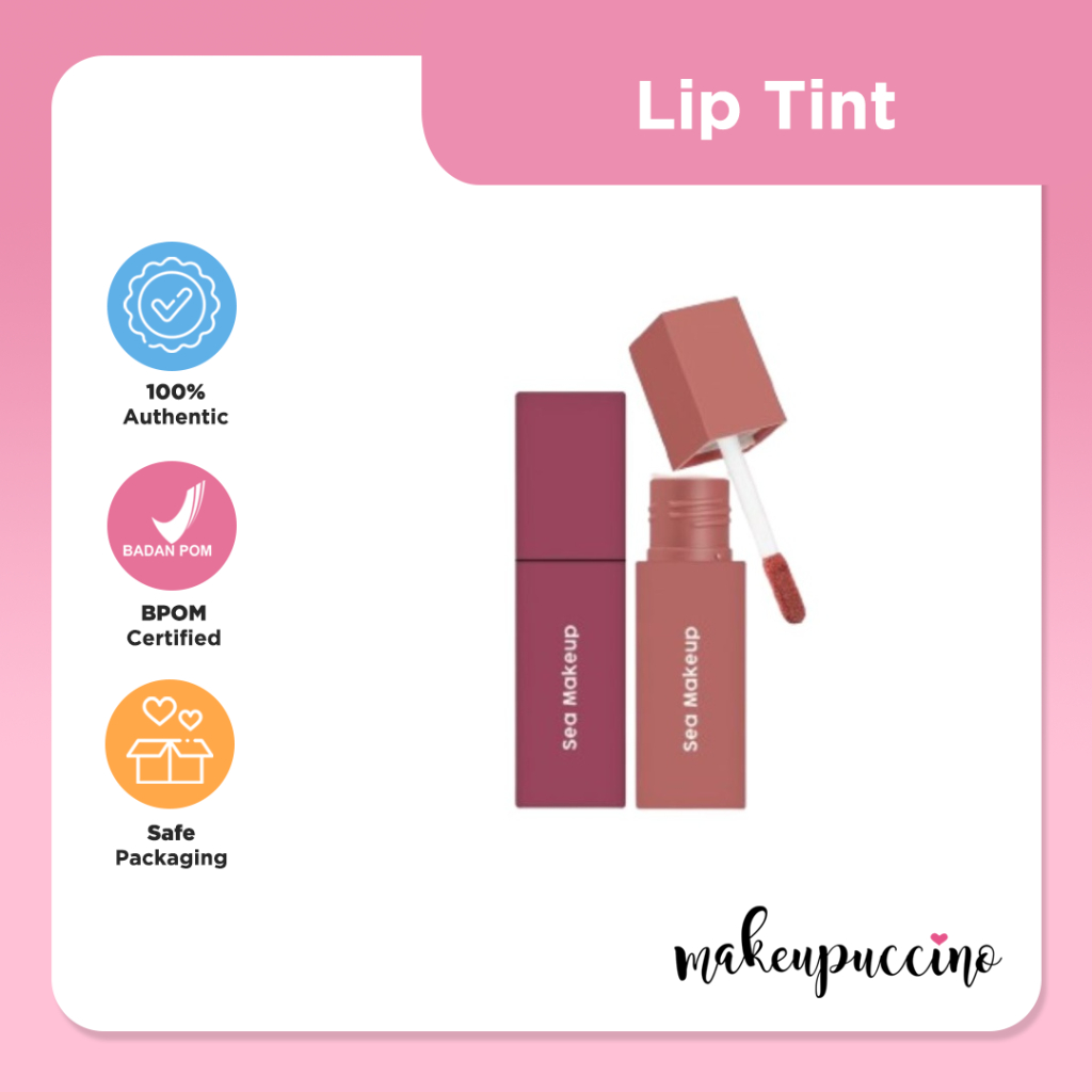 Jual Sea Makeup Lacquer Shake Lip Ink Longlasting Lip Ink | Shopee ...