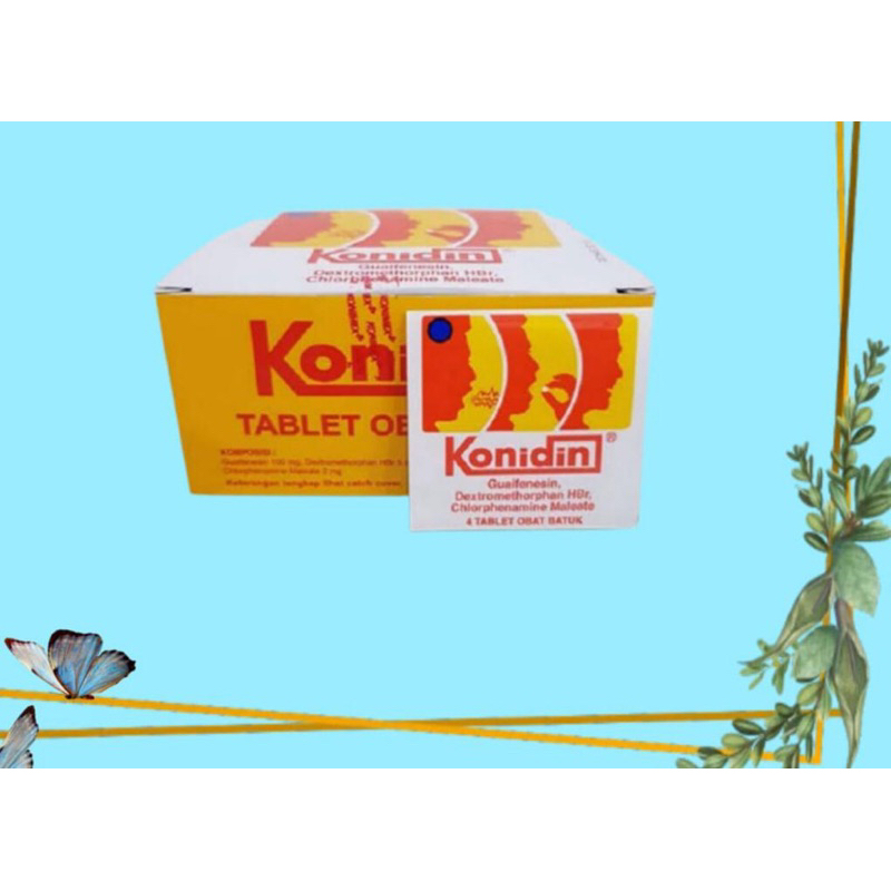 Jual Konidin Box 50 strip | 200 Tablet | Shopee Indonesia