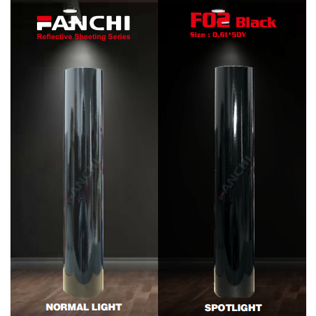 Jual Stiker Fanchi Reflective Black | Shopee Indonesia