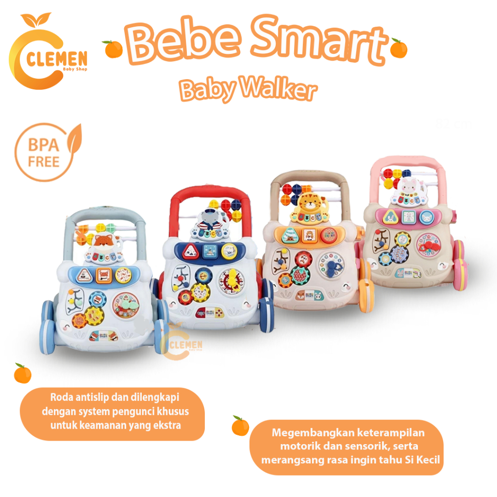 Jual Bebe Smart Baby Walker (Alat Bantu Belajar Berjalan) | Shopee ...