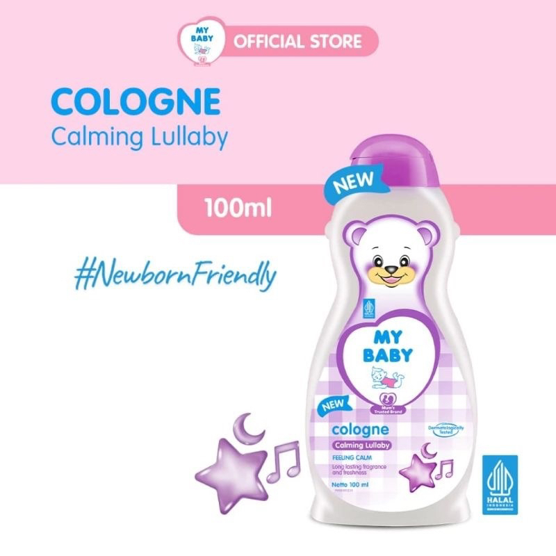 Jual My Baby Cologne Calming Lulaby 100ml | Shopee Indonesia