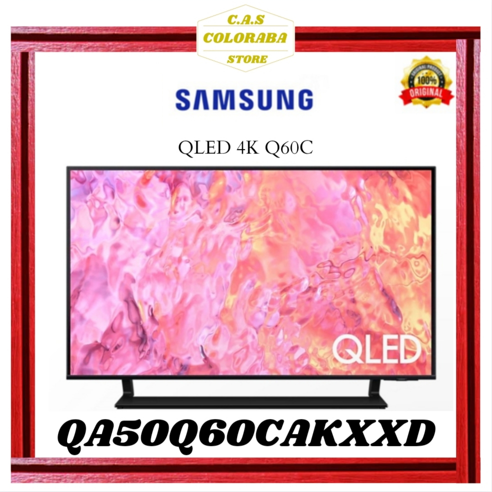 Jual TV SAMSUNG 50Q60C SMART TV 50 INCH QLED 4K UHD QA50Q60CAKXXD ...