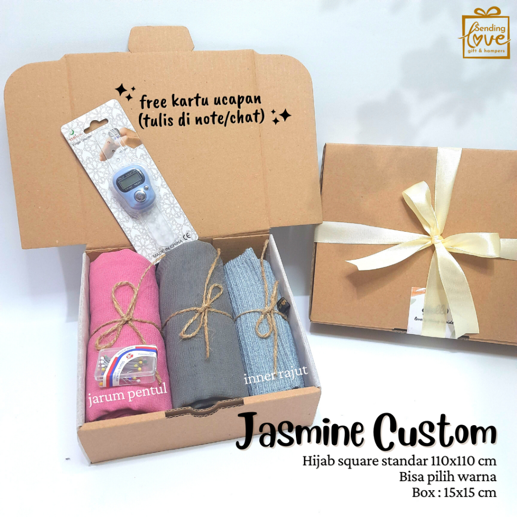 Jual Custom Hampers by Sending Love | Custom Hadiah | Hampers Hijab ...