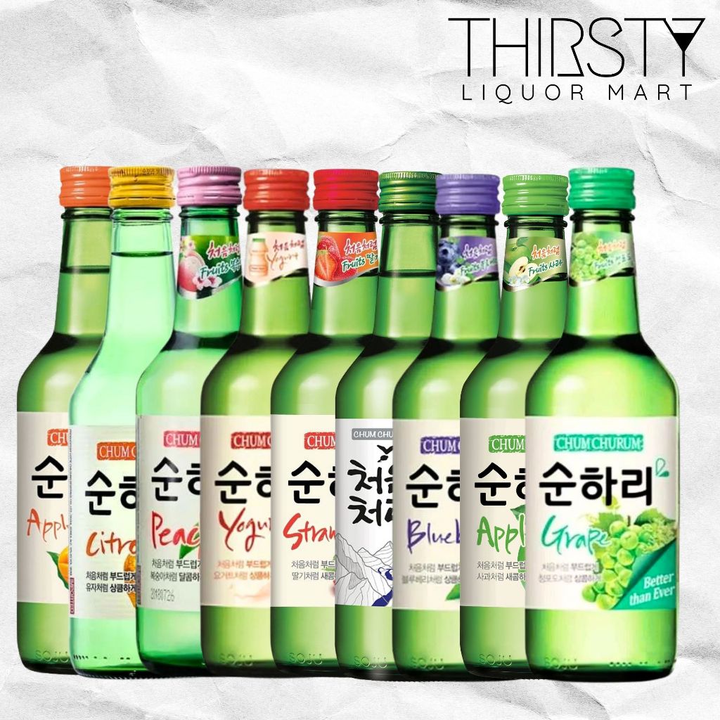 Jual Chumchurum / Chum Churum Soju Korea All Variant 360ml | Shopee ...